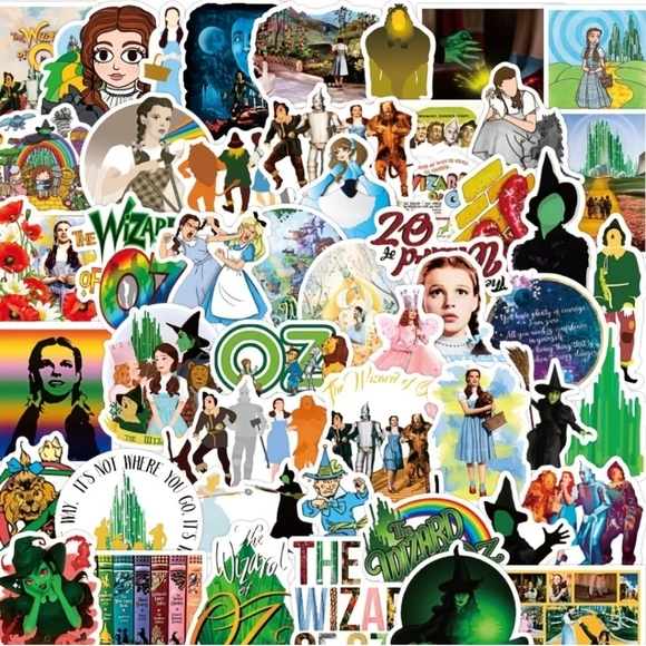 None | Other | 6 Pc Wizard Of Oz Sticker Set | Poshmark